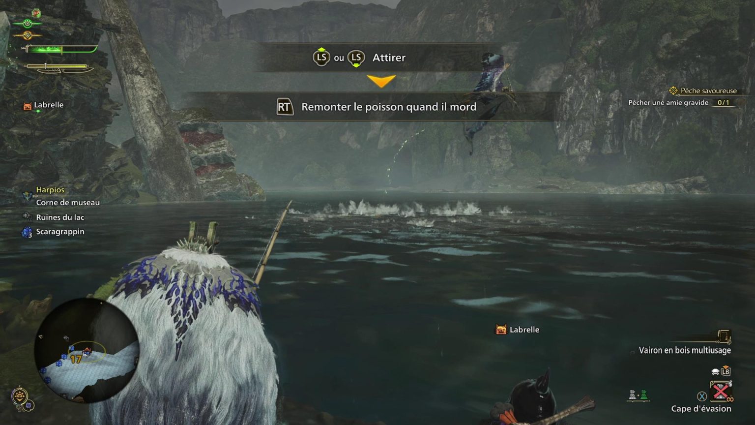 Emplacement des poissons et quêtes de pêche | Guide Monster Hunter Wilds
