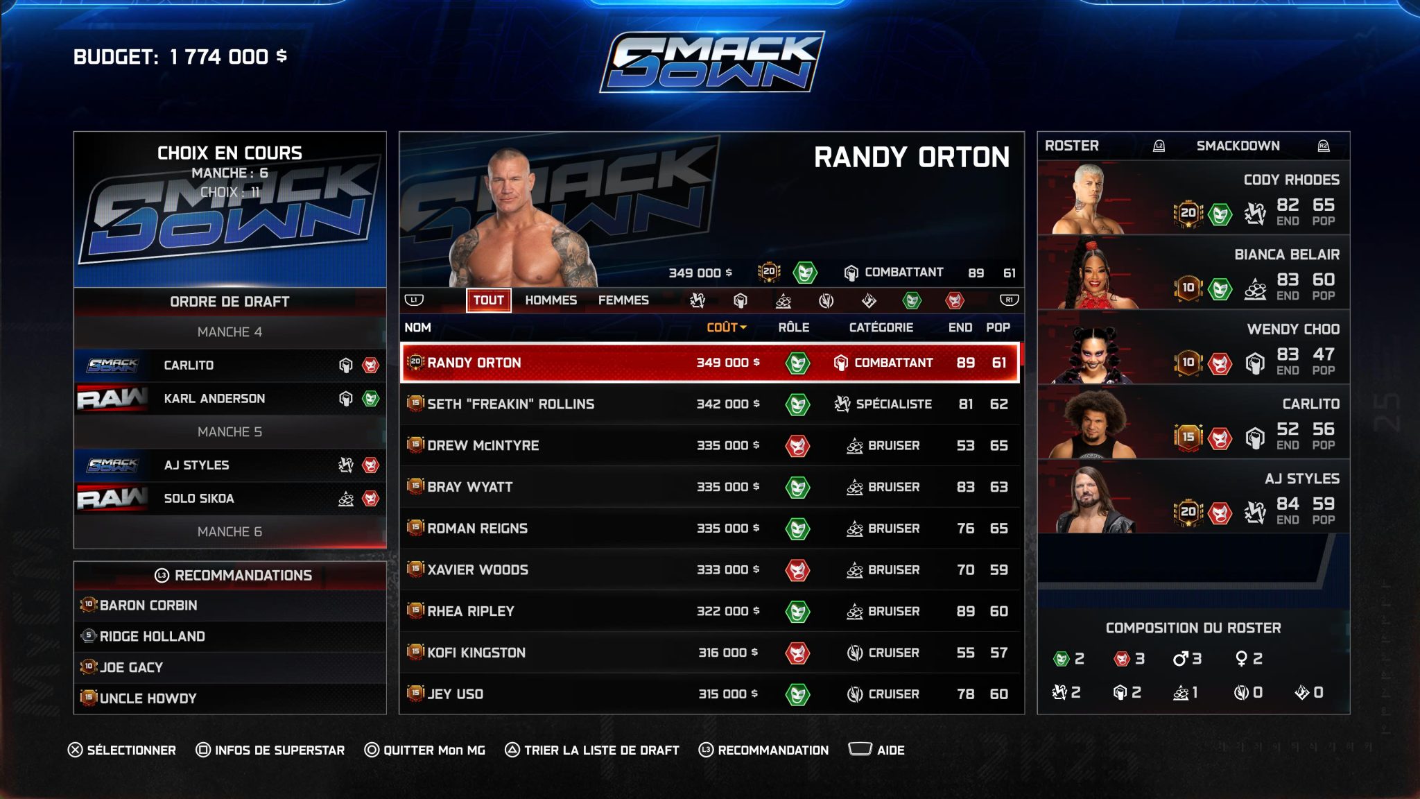 Test WWE 2K25 - Une édition 2025 qui consolide et peaufine ses bases