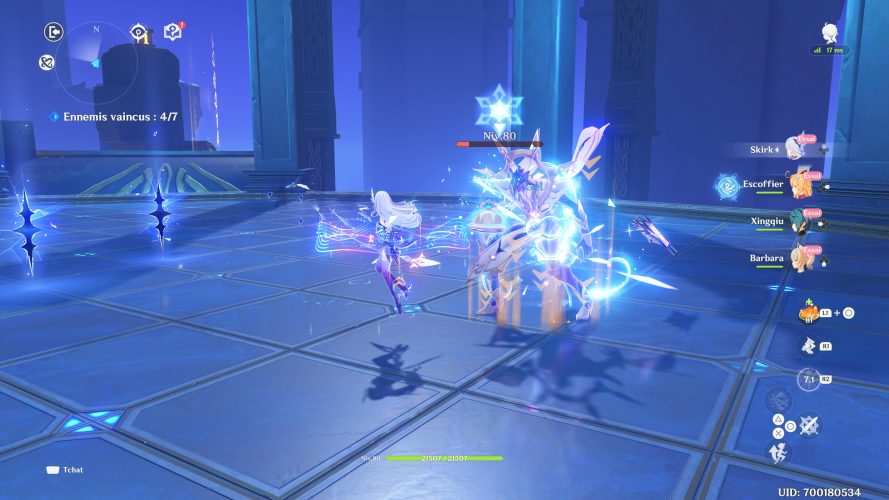 Skirk : Set, build, capacités, stats | Guide Genshin Impact