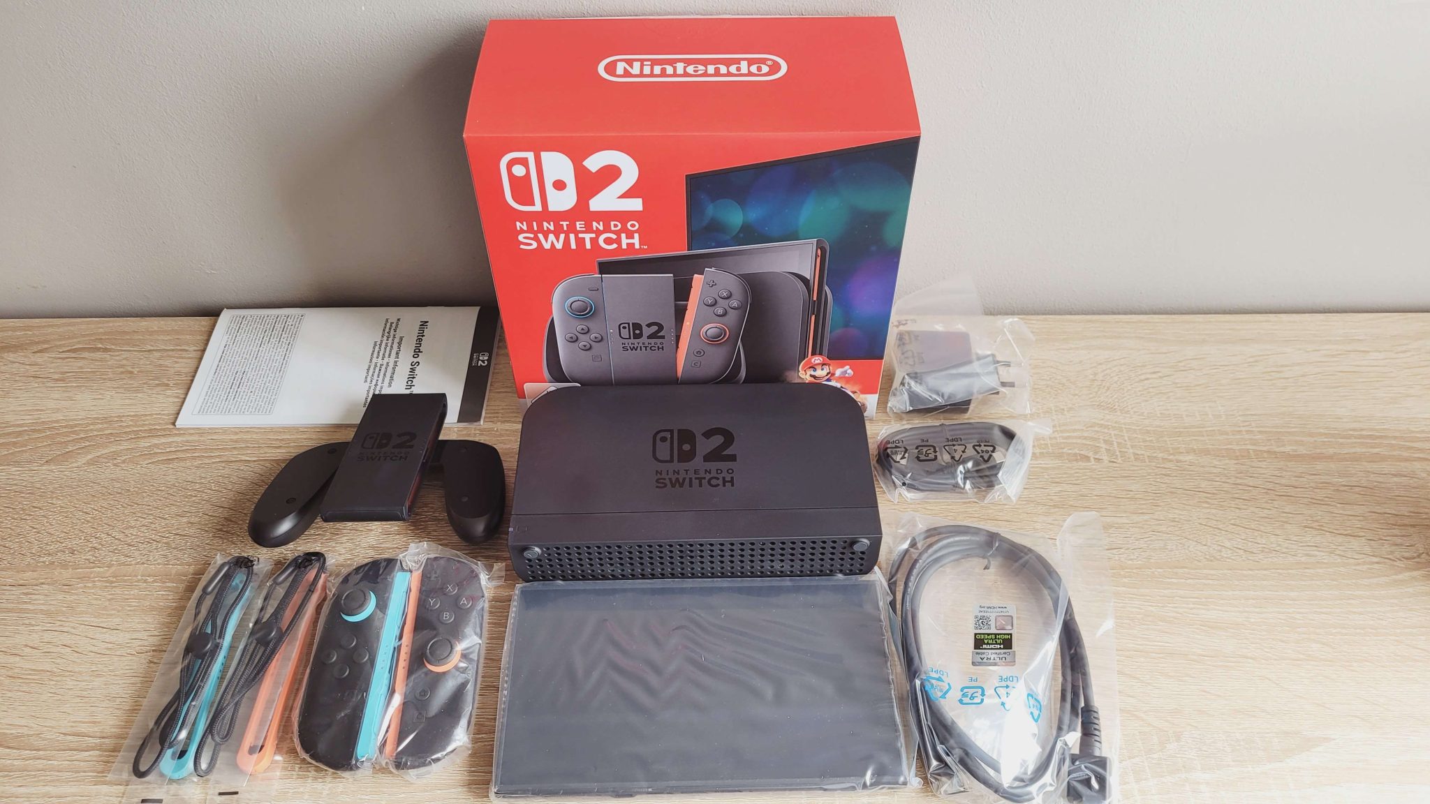 Unboxing Nintendo Switch 2 : Déballage de la console avec nos photos maison