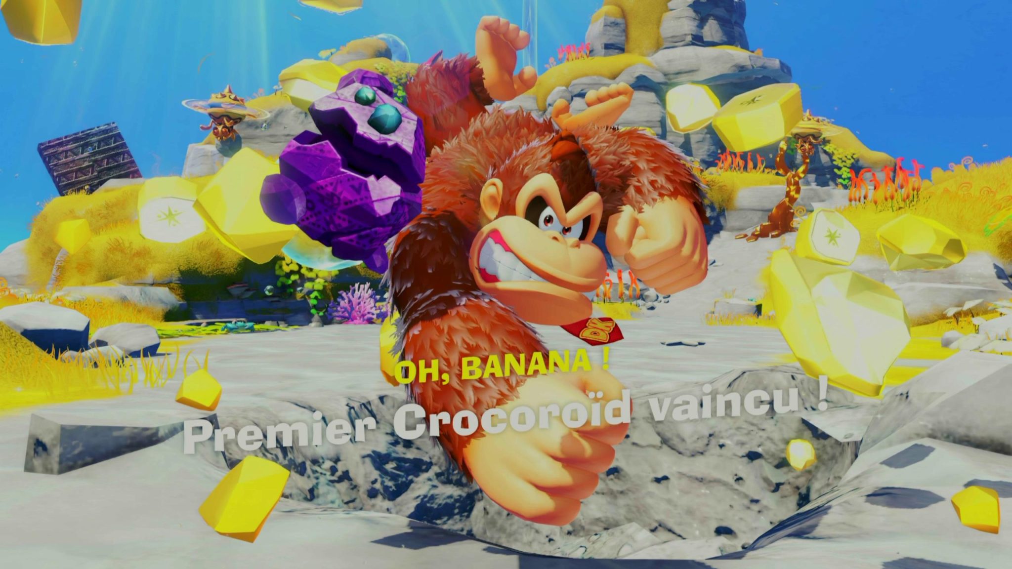 Emplacements des Bananes de la Strate du Lagon | Guide Donkey Kong Bananza