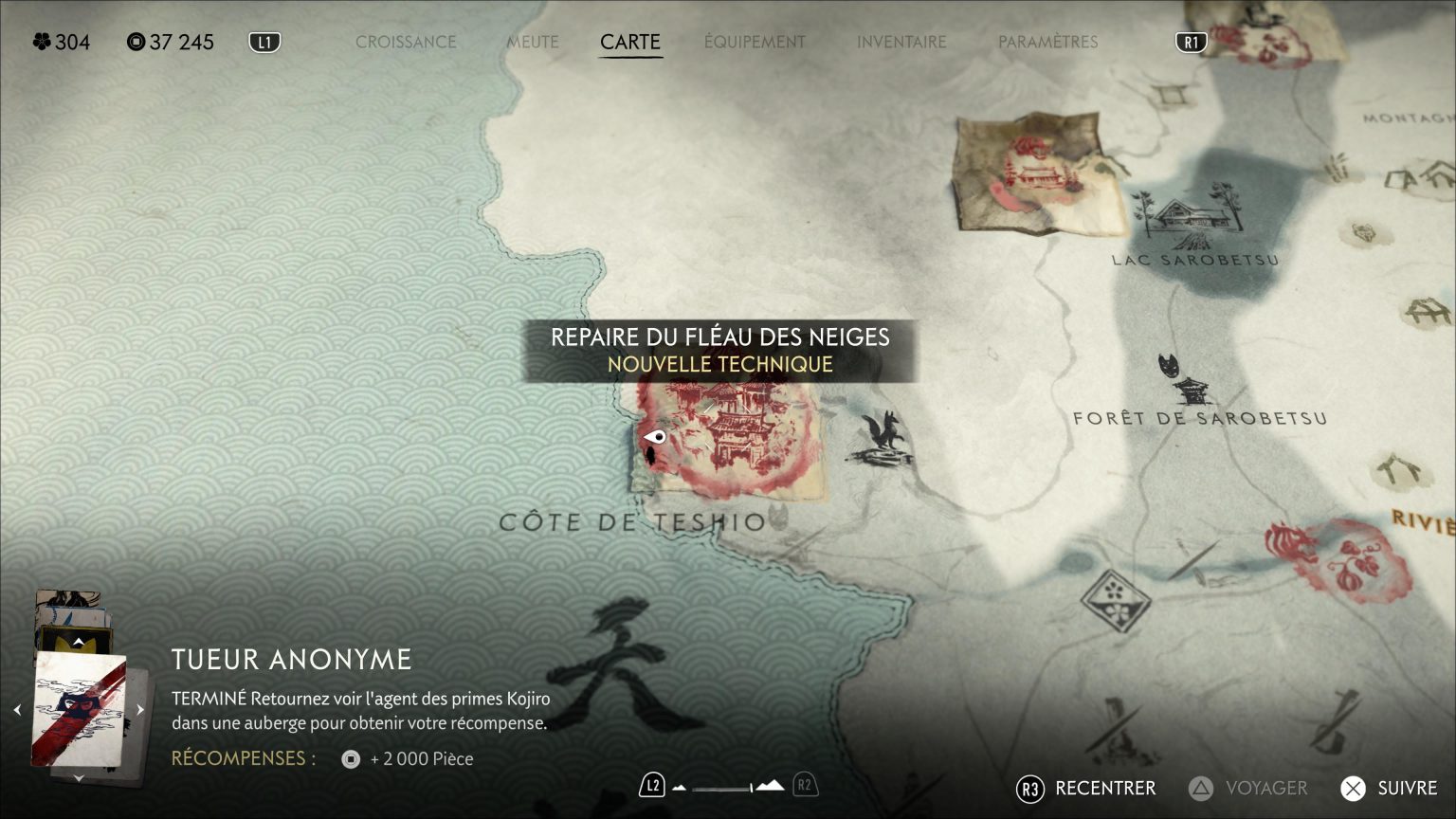 Toutes les boîtes casse-têtes, où les trouver | Guide Ghost of Yōtei