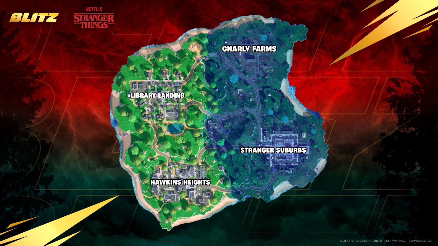 Fortnite x Stranger Things : Le monde à l'envers prend le contrôle du ...