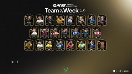 EA Sports FC 26 dévoile la Team Of The Week n°17