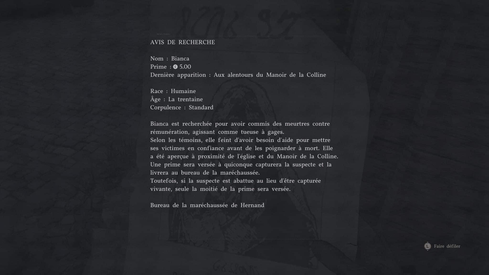 Où chasser la prime Bianca | Guide Crimson Desert