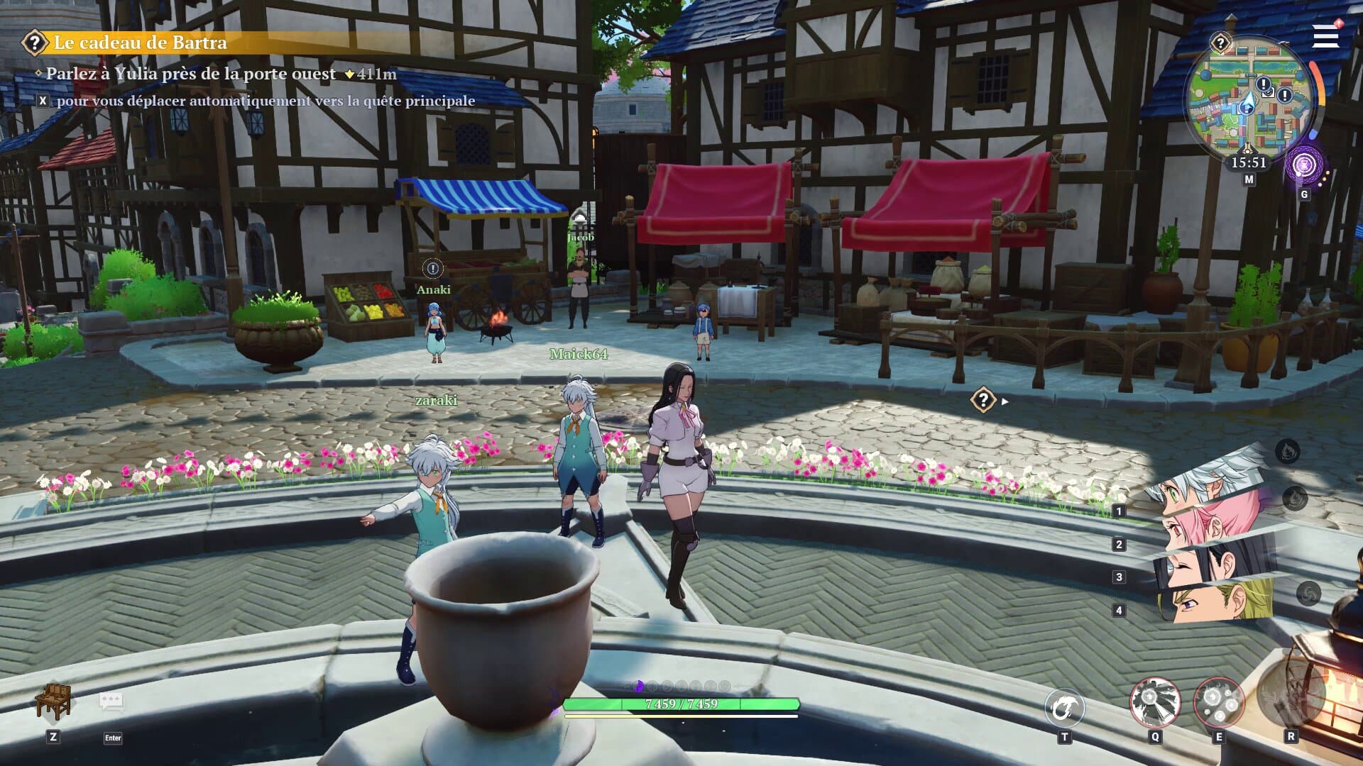 Comment jouer en coopération dans The Seven Deadly Sins Origin