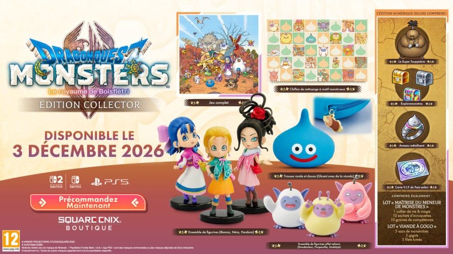 Dragon Quest Monsters: Le royaume de Bois flétri sortira le 3 décembre ...